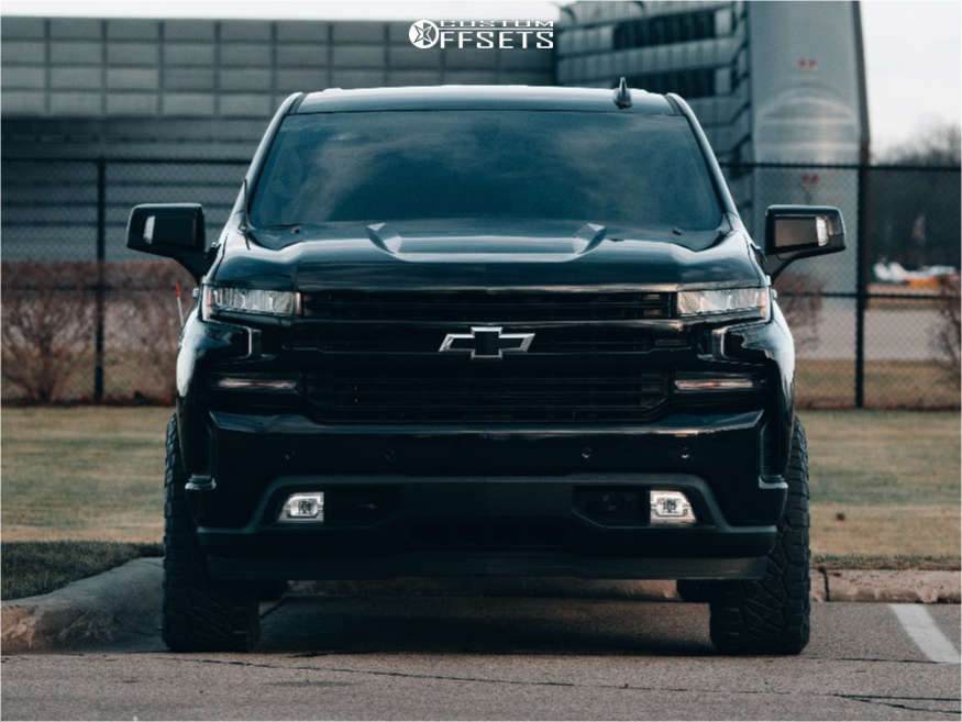 2022 Chevrolet Silverado 1500 LTD with 18x9 -12 Method MR305 and 33/12 ...