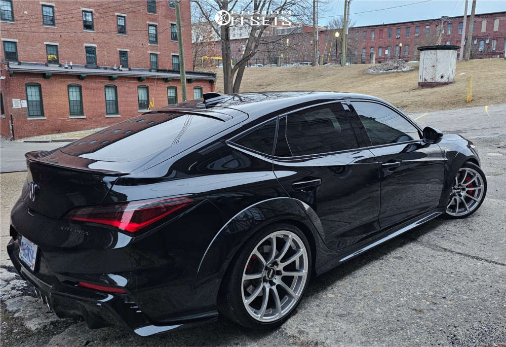 2024 Acura Integra with 19x9.5 45 VMR V701 and 265/30R19 Michelin Pilot ...