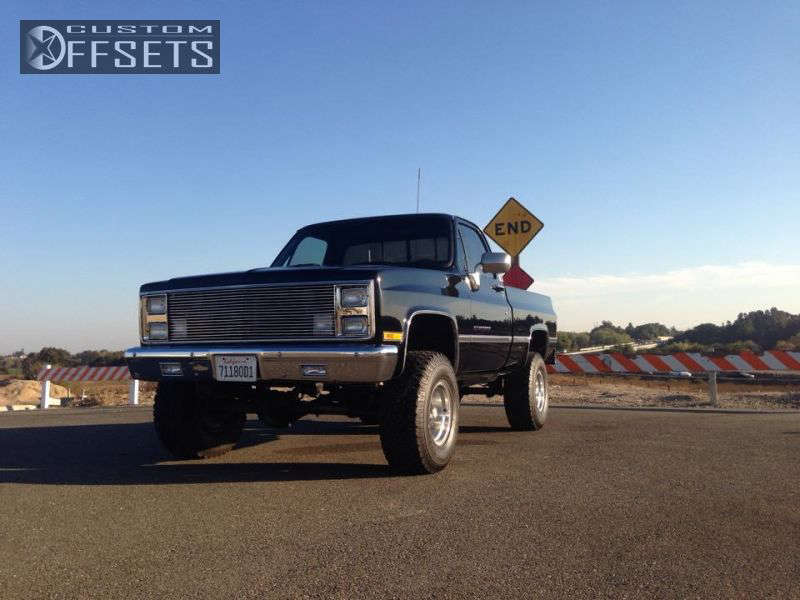 1987 Chevrolet V10 with 15x10 -12 American Racing Baja and 33/12.5R15 ...