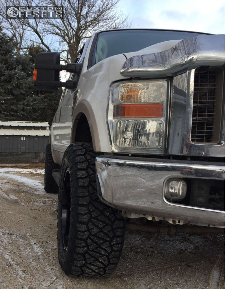 2008 Ford F-250 Super Duty with 20x10 -19 Dropstars 645mb and 35/12 ...