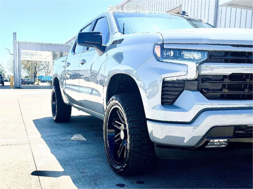 2024 Chevrolet Silverado 1500 with 22x10 -25 ARKON OFF-ROAD Davinci and ...
