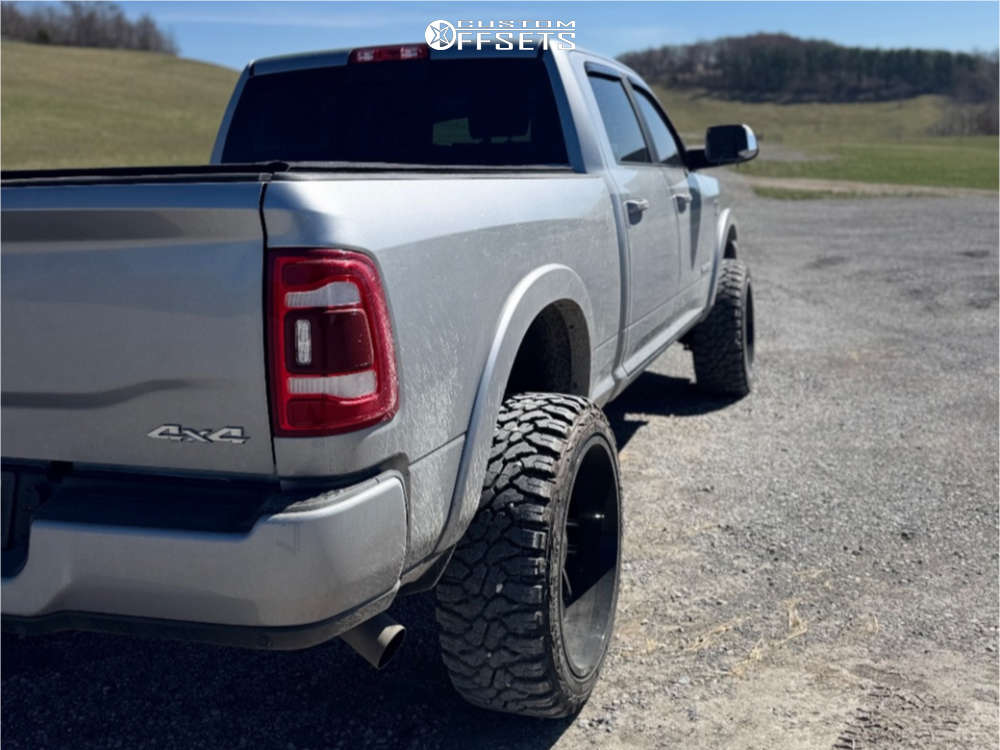 2022 Ram 2500 with 24x12 -51 ARKON OFF-ROAD Mandela and 35/12.5R24 ...