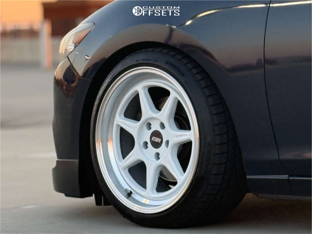 2015 Mazda 6 with 18x9.5 22 ESR Cr7 and 245/35R18 Continental ...