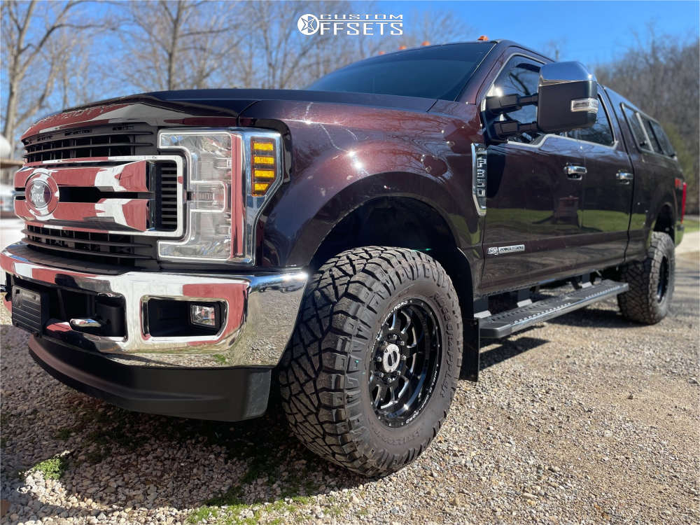 2018 Ford F-350 Super Duty with 18x9 0 Weld Off-Road Stealth and 35/12 ...