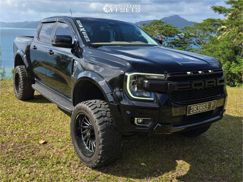 2023 Ford Ranger with 20x10 -25 ARKON OFF-ROAD Caesar and 33/12.5R20 ...