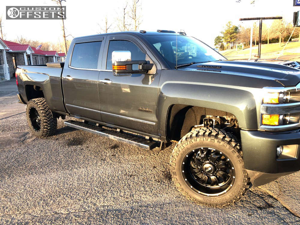 2017 Chevrolet Silverado 2500 HD with 20x10 -19 Sota Scar and 305/55R20 ...