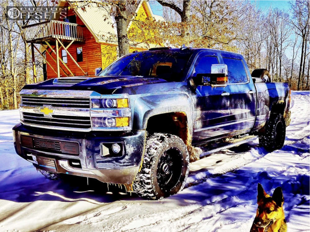 2017 Chevrolet Silverado 2500 HD with 20x10 -19 Sota Scar and 305/55R20 ...