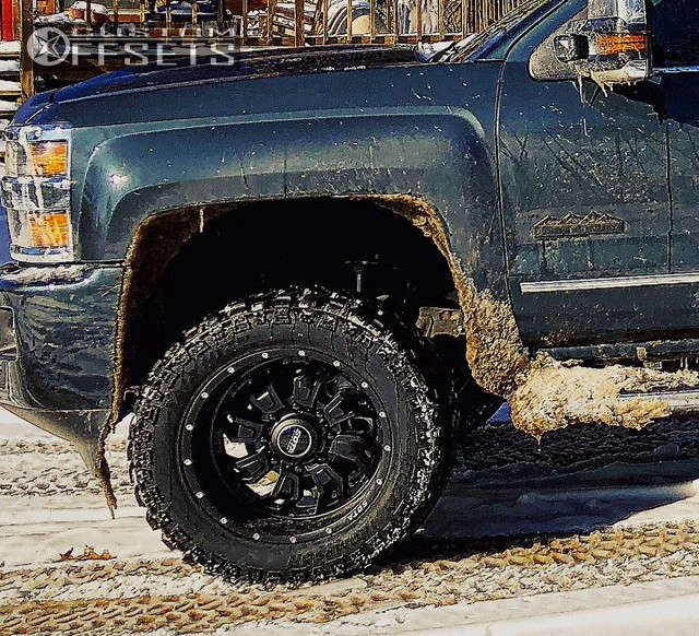 2017 Chevrolet Silverado 2500 HD with 20x10 -19 Sota Scar and 305/55R20 ...