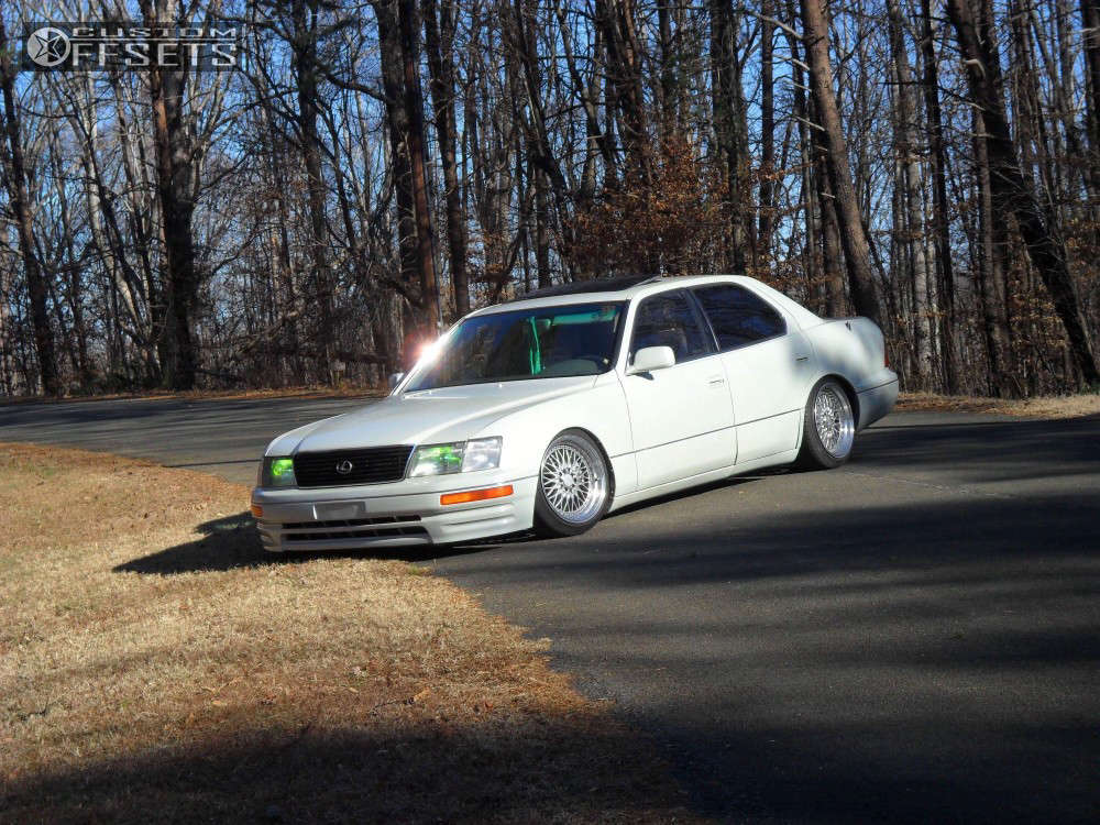 1997 Lexus LS400 with 17x9 25 XXR 536 and 205/45R17 Yokohama Advan and ...