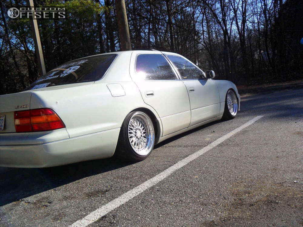 1997 Lexus LS400 with 17x9 25 XXR 536 and 205/45R17 Yokohama Advan and ...
