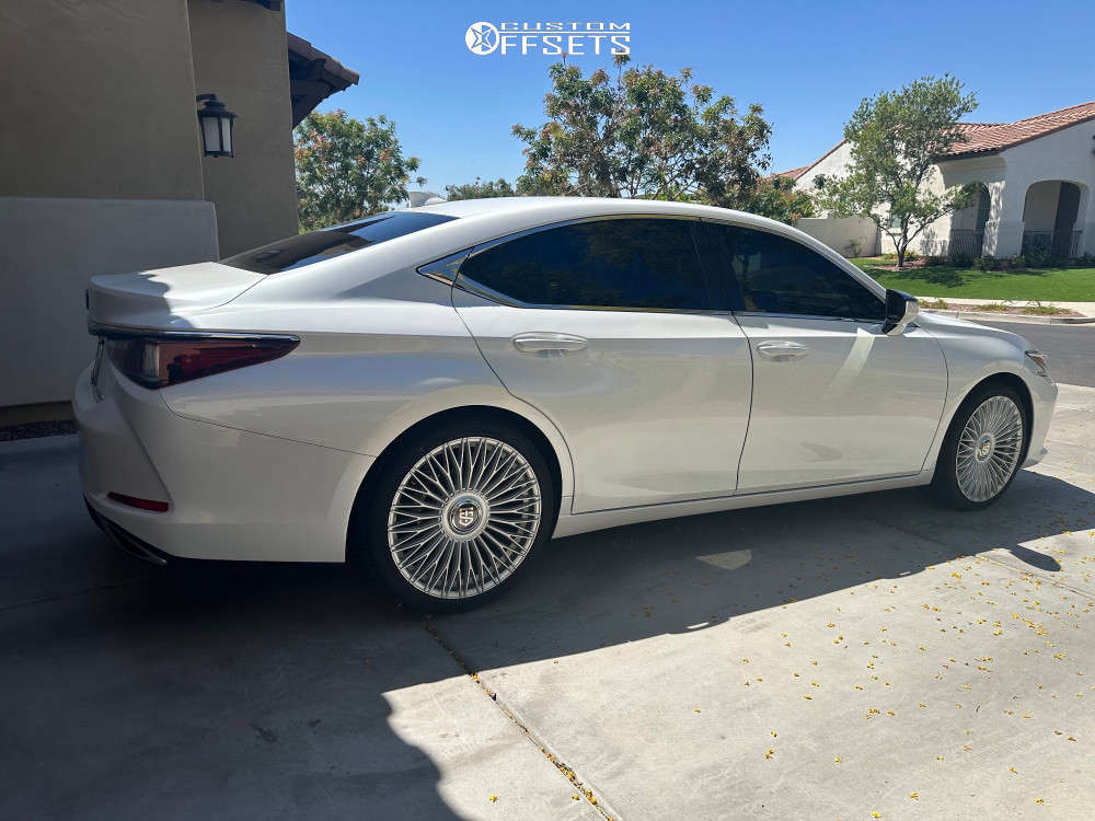 2023 Lexus ES350 with 20x8.5 35 TIS Motorsports 507S and 245/35R20 ...