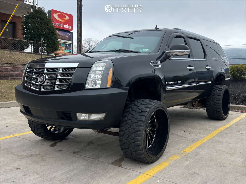 2007 Cadillac Escalade ESV with 26x14 -81 ARKON OFF-ROAD Caesar and 35/ ...