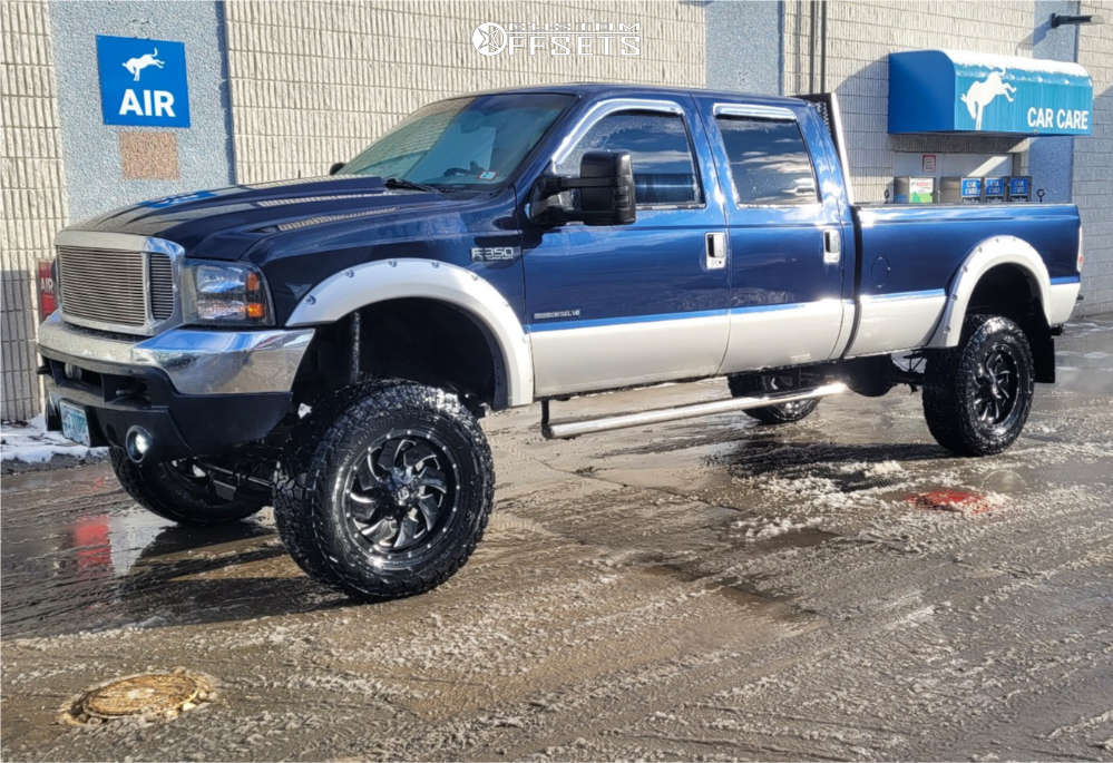 2001 Ford F-350 Super Duty with 20x9 0 Fuel Cleaver and 37/12.5R20 ...