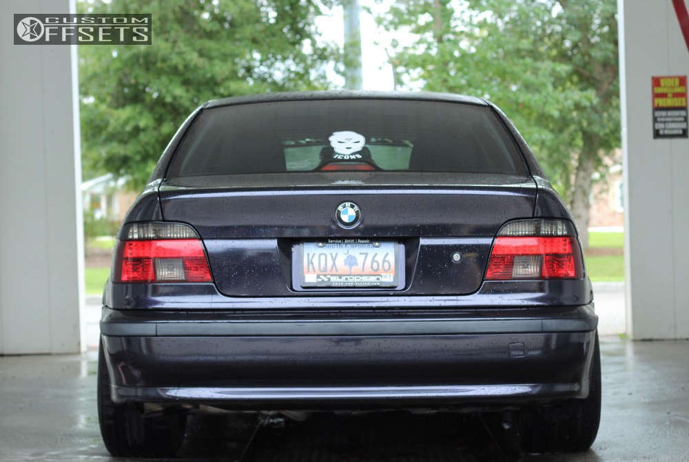 1998 BMW 540i Wheel Offset Flush Coilovers | 326758 | Custom Offsets