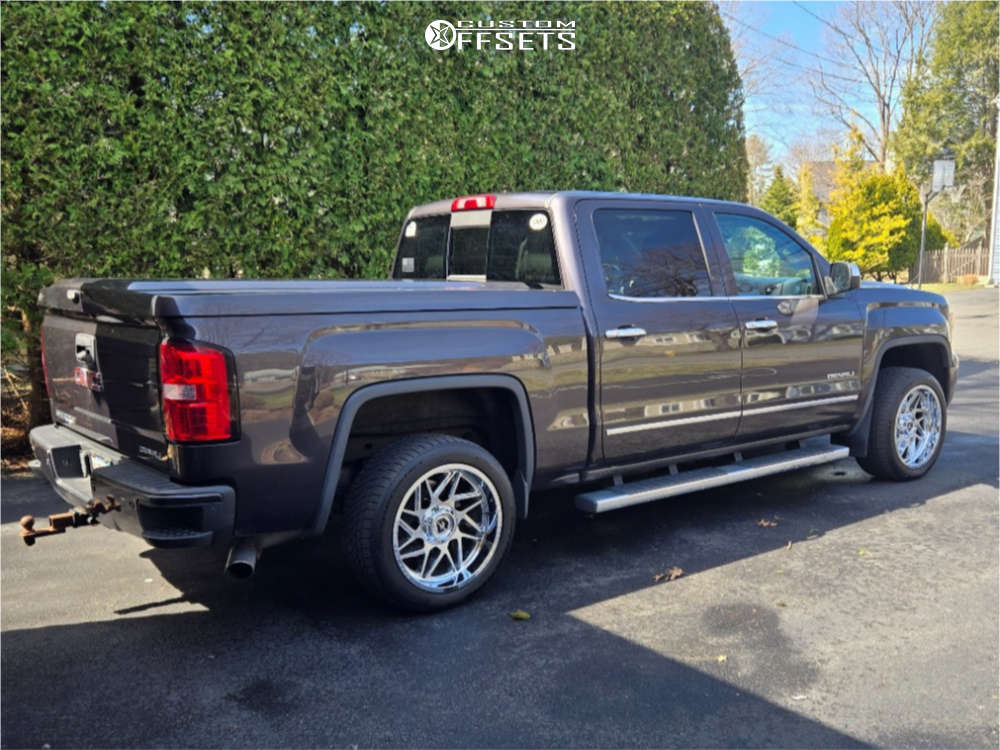 2014 GMC Sierra 1500 with 22x10 -19 Gear Off-Road Ratio and 275/45R22 ...