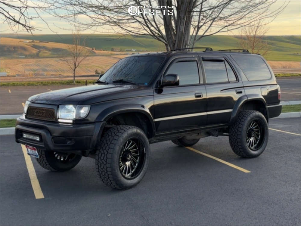 2002 Toyota 4Runner with 20x10 -25 ARKON OFF-ROAD Caesar and 285/55R20 ...