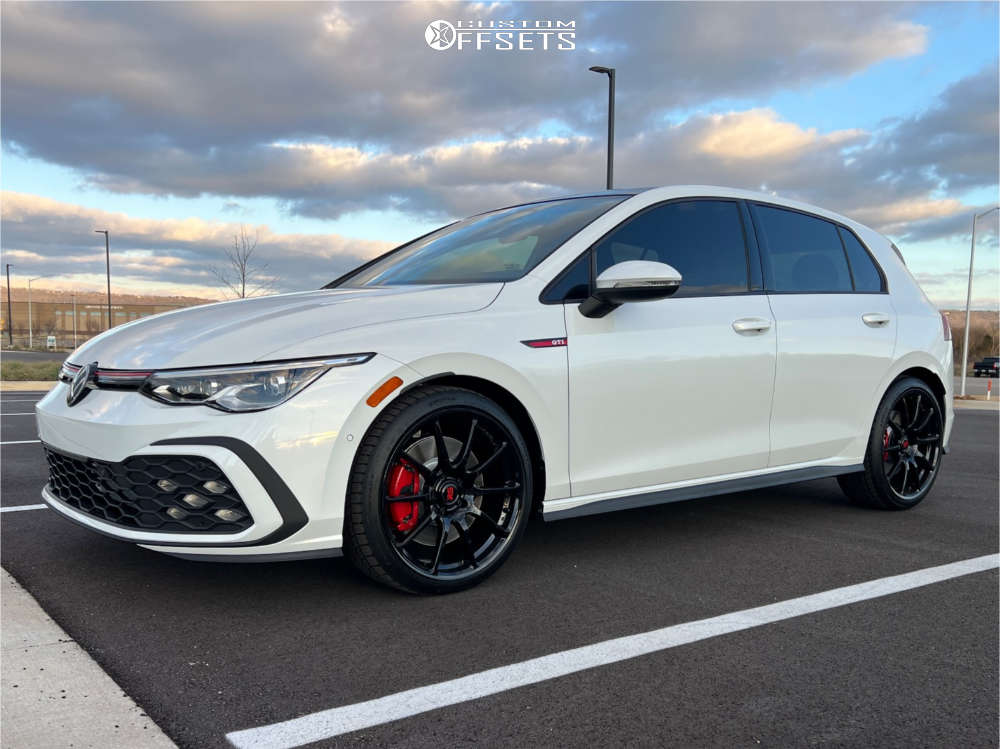 2024 Volkswagen GTI with 19x8.5 45 Neuspeed Rse102 and 235/35R19 ...