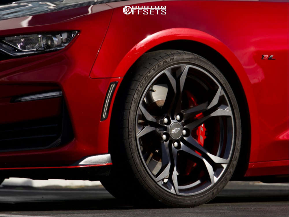 2022 Chevrolet Camaro with 20x10 23 MRR M017 and 285/30R20 Goodyear ...