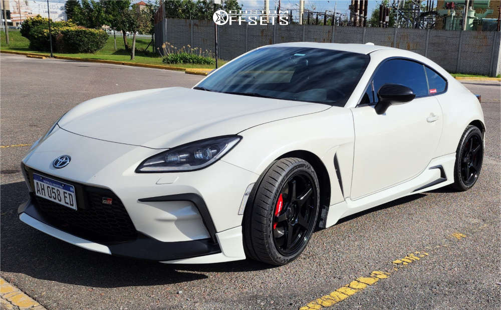 2024 Toyota GR86 with 18x8.5 45 Enkei Ts-5 and 245/35R18 Michelin Pilot ...