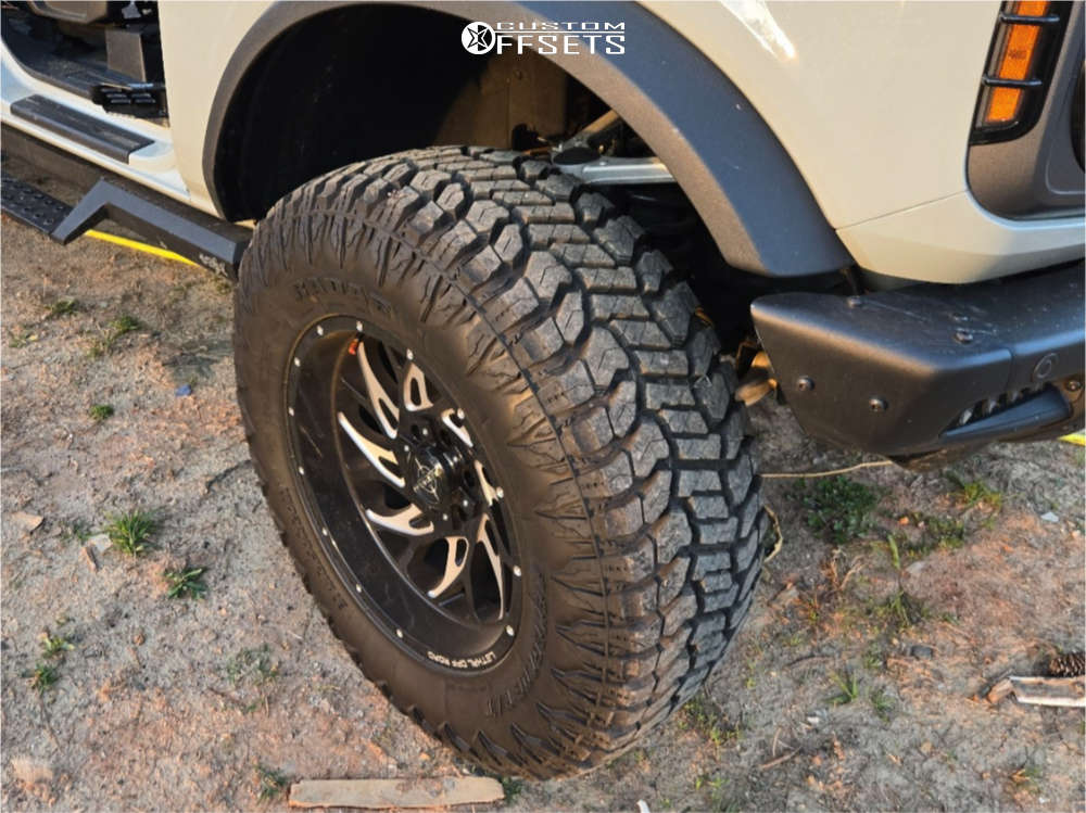 2022 Ford Bronco with 20x12 -44 Lethal Offroad LT10 and 37/12.5R20 ...