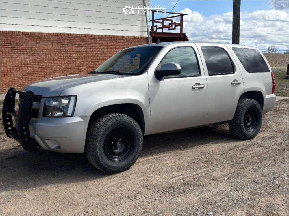 2007 Chevrolet Tahoe with 17x8 0 American Racing Outlaw II and 265 ...