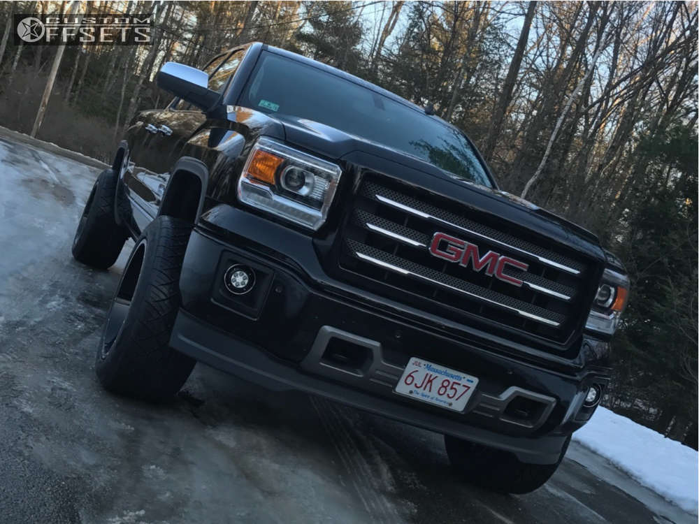 2014 GMC Sierra 1500 with 20x12 -44 Hostile Sprocket and 305/50R20 ...