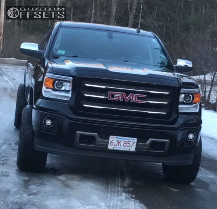 2014 GMC Sierra 1500 with 20x12 -44 Hostile Sprocket and 305/50R20 ...