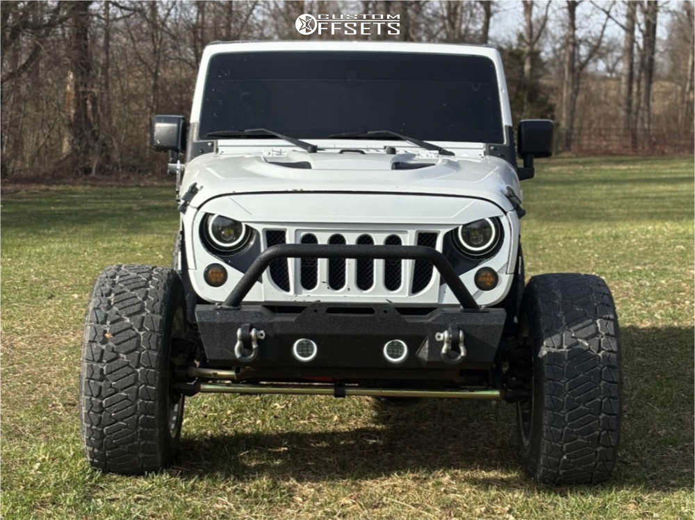 2015 Jeep Wrangler with 20x12 -51 Vision Rapier and 35/12.5R20 Kelfire ...