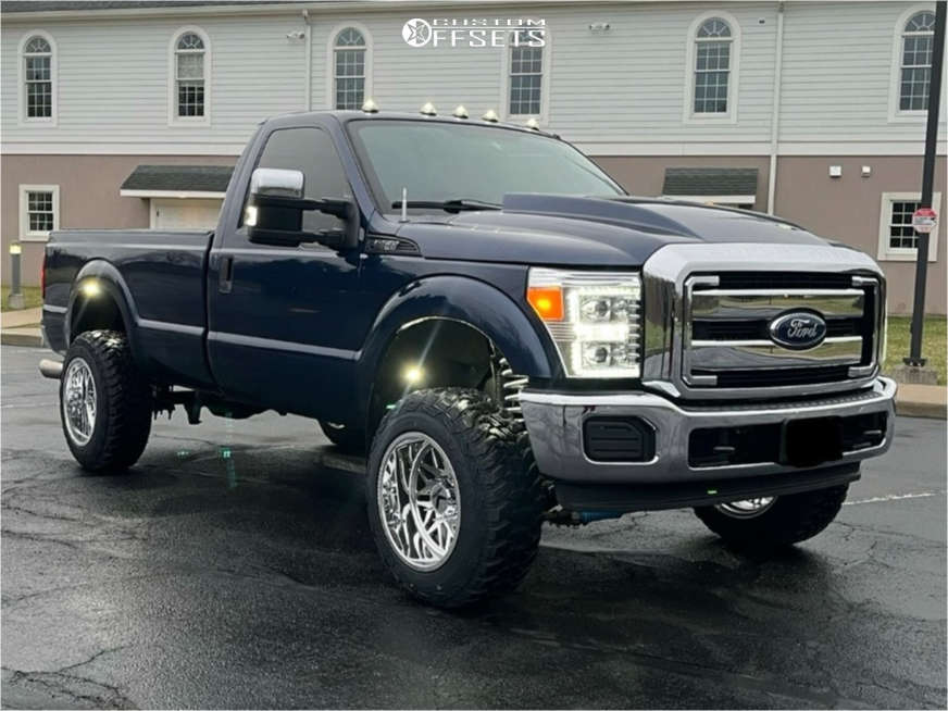 2012 Ford F-250 Super Duty with 20x12 -44 KG1 Forged Bypass and 35/12 ...