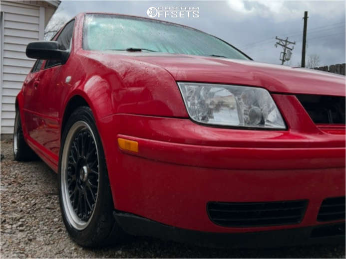 2002 Volkswagen Jetta with 17x7 38 XXR 521 and 225/45R17 Falken Sincera ...