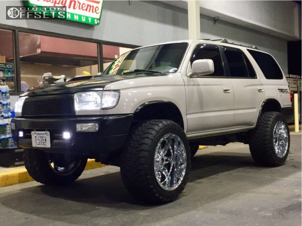 1998 Toyota 4Runner with 20x12 -44 Fuel Hostage and 33/12.5R20 Toyo ...