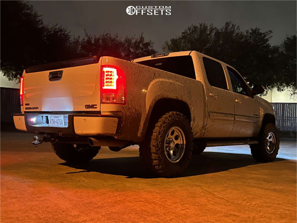 2011 GMC Sierra 1500 with 17x9 0 Pro Comp 69 and 35/12.5R17 Gladiator X ...