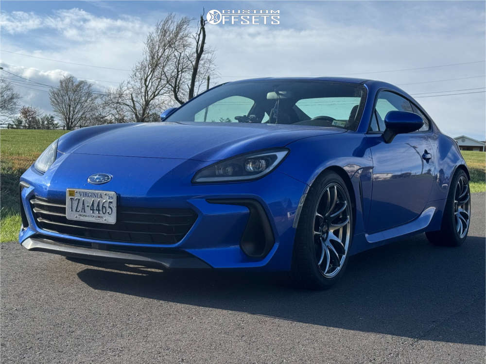 2024 Subaru BRZ with 18x8.5 35 Vors Tr4 and 235/40R18 Toyo Tires ...
