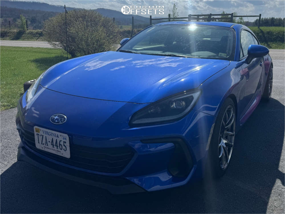2024 Subaru BRZ with 18x8.5 35 Vors Tr4 and 235/40R18 Toyo Tires ...