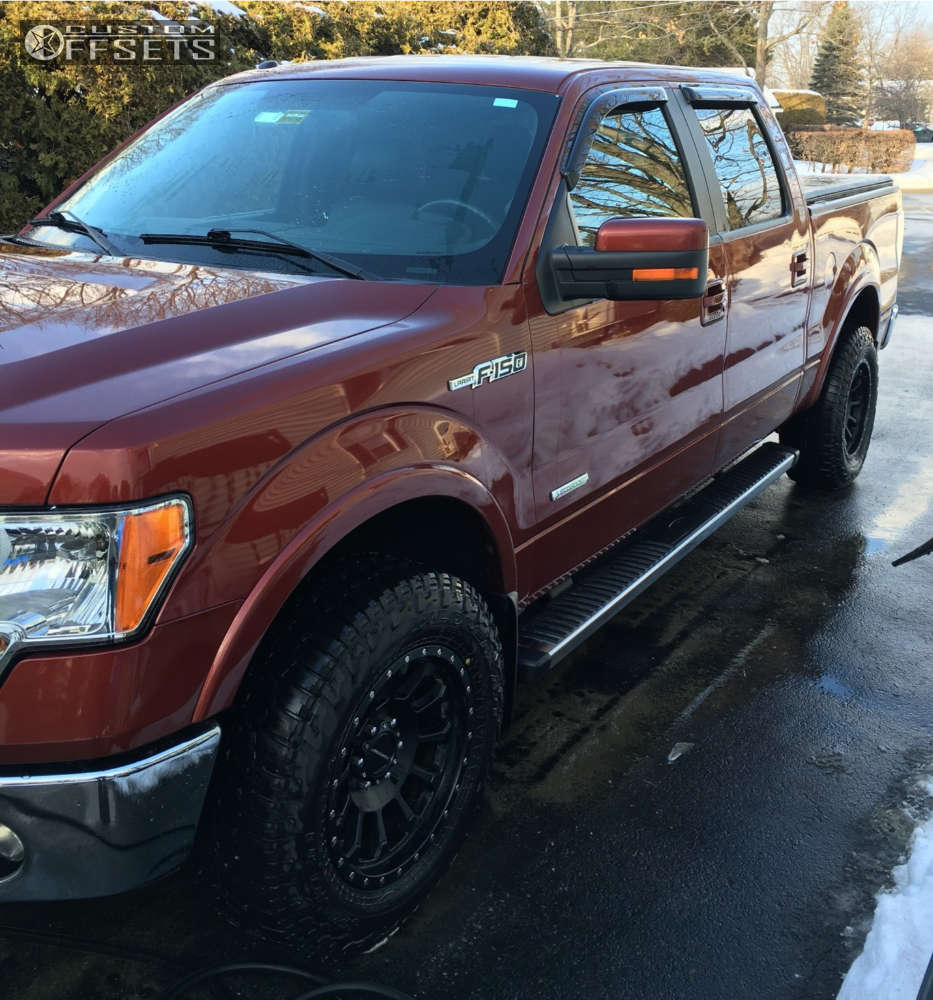 2014 Ford F-150 with 18x9 0 Pro Comp Series 34 and 275/65R18 Falken ...