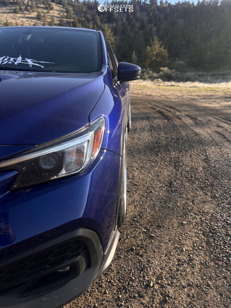 2023 Subaru WRX with 18x9.5 35 ESR Cs12 and 245/40R18 Laufenn S Fit As ...