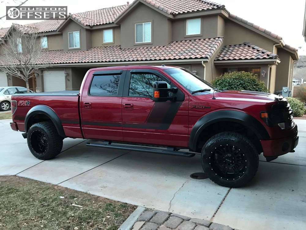 2014 Ford F-150 with 20x12 -44 Raceline Injector and 305/55R20 Falken ...