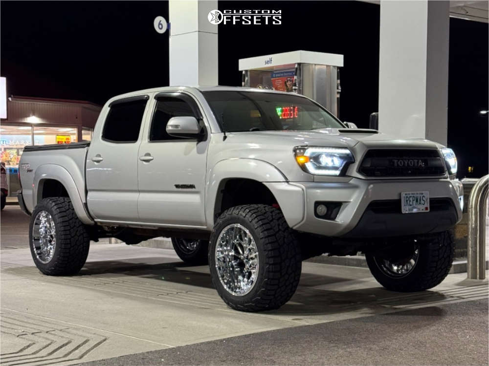 2013 Toyota Tacoma with 20x12 -51 Vision Brawl and 33/12.5R20 RBP ...