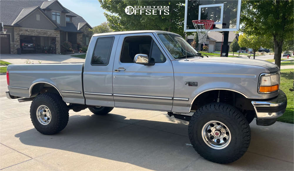 1994 Ford F-150 with 15x10 -47 Pro Comp Series 69 and 35/12.5R15 ...