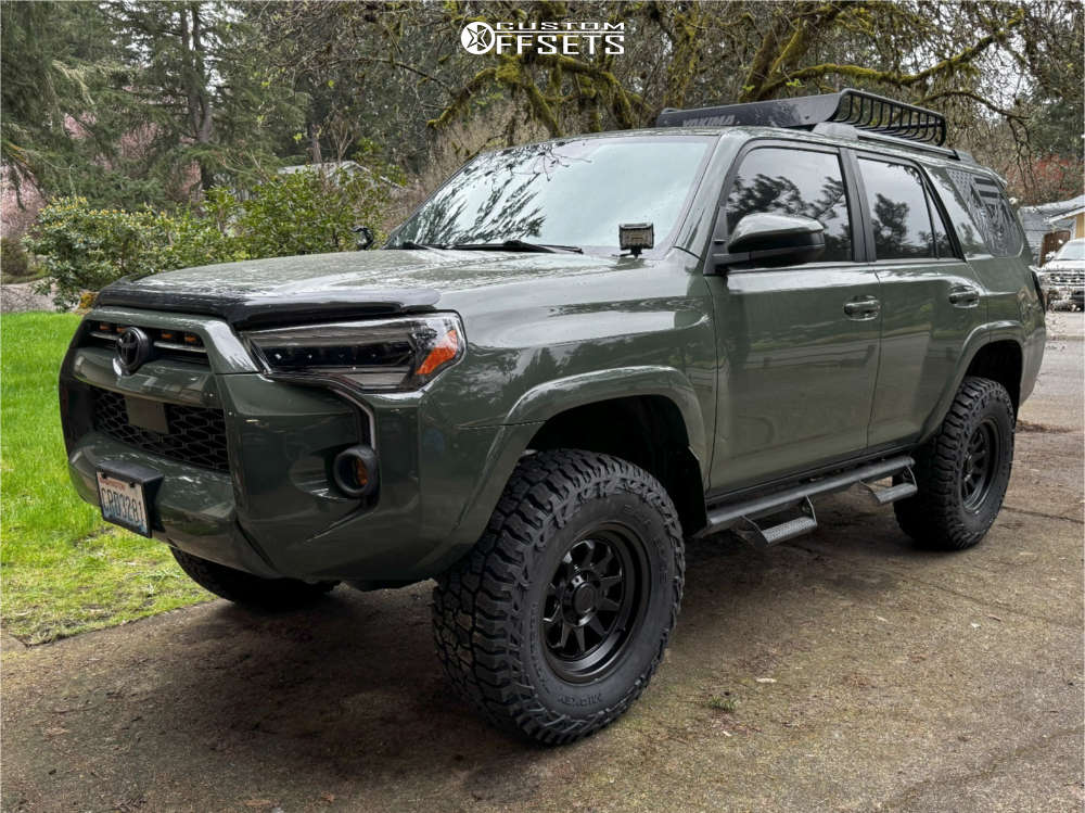 2021 Toyota 4Runner with 17x8.5 0 Pro Comp Beacon and 295/70R17 Mickey ...