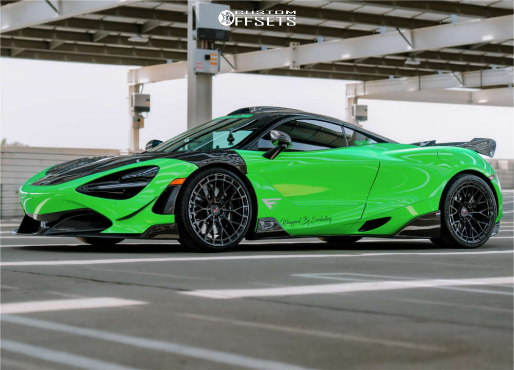 2023 McLaren 720S with 20x9 20 Ferrada F8-fr12 and 245/30R20 Michelin ...