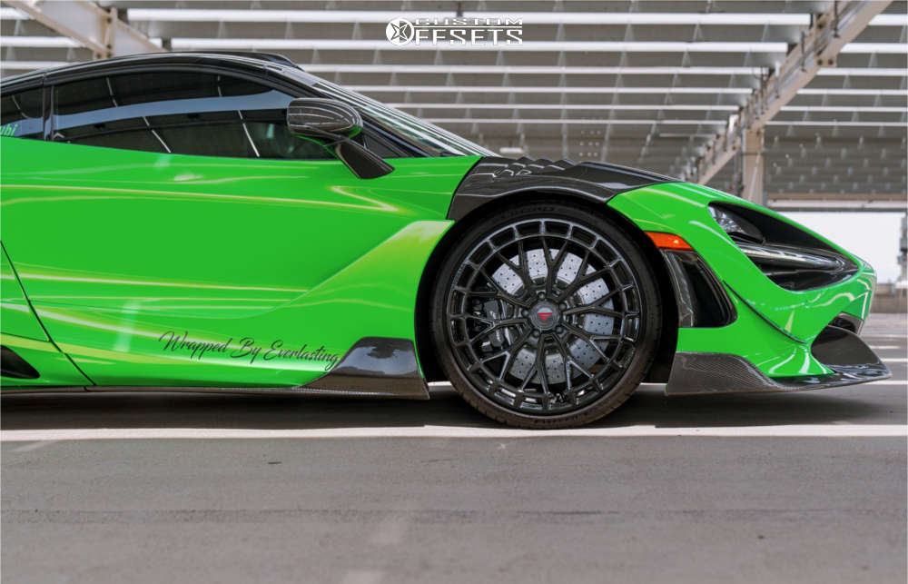 2023 McLaren 720S with 20x9 20 Ferrada F8-fr12 and 245/30R20 Michelin ...