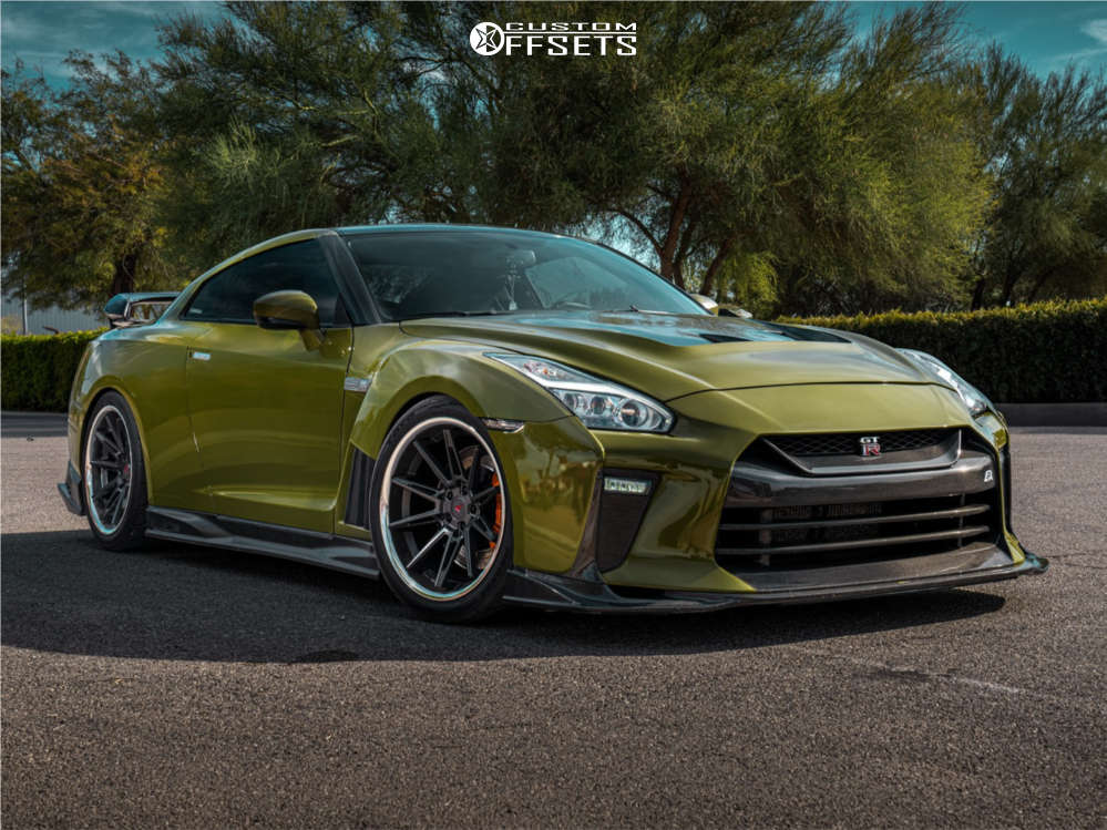 2018 Nissan GT-R with 20x10 13 Ferrada Cm2 and 285/35R20 Toyo Tires ...