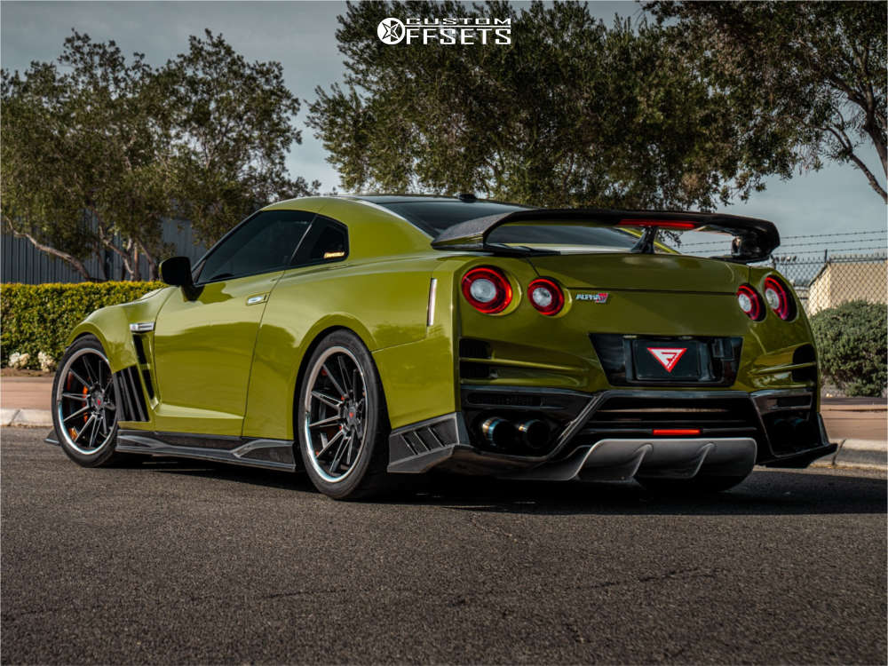 2018 Nissan GT-R with 20x10 13 Ferrada Cm2 and 285/35R20 Toyo Tires ...