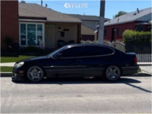 2004 Lexus GS430 with 19x9.5 35 Kansei Knp and 225/35R19 Lexani Lx ...