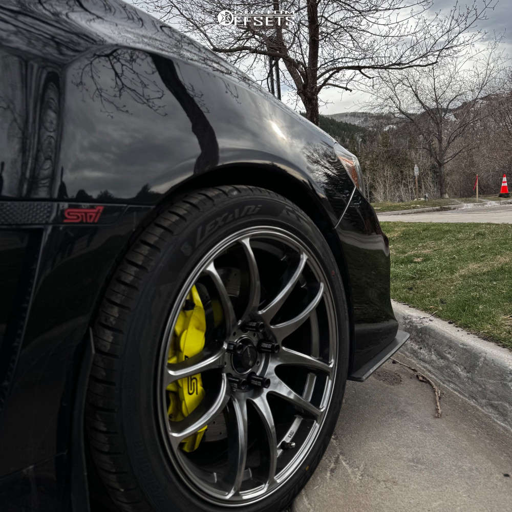 2020 Subaru WRX STI with 18x8.5 35 Vors Tr4 and 245/40R18 Lexani Lxuhp-207 and Stock | Custom ...