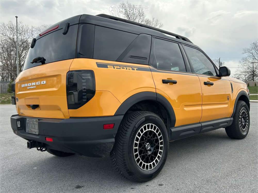 2021 Ford Bronco Sport with 17x8 40 Vision Savage and 235/65R17 ...