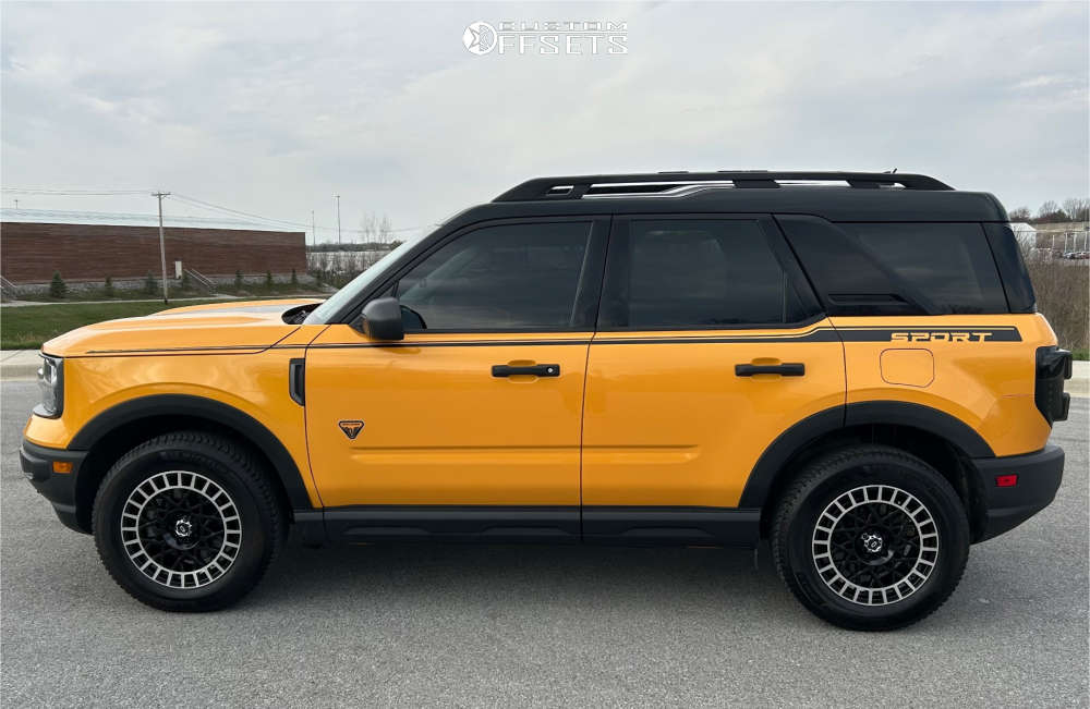 2021 Ford Bronco Sport with 17x8 40 Vision Savage and 235/65R17 ...