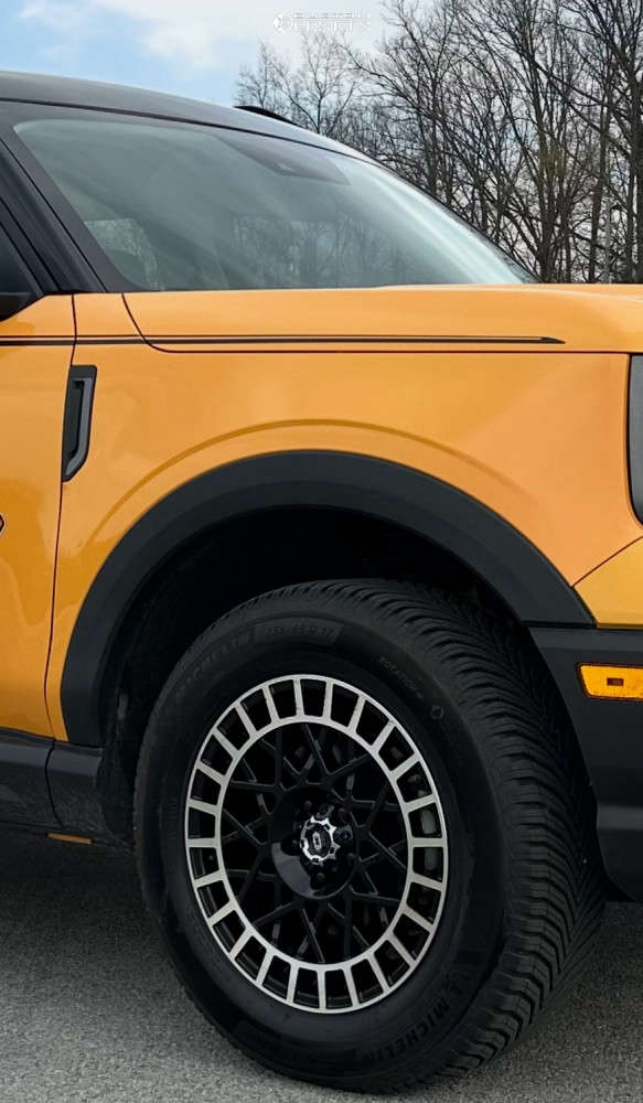 2021 Ford Bronco Sport with 17x8 40 Vision Savage and 235/65R17 ...