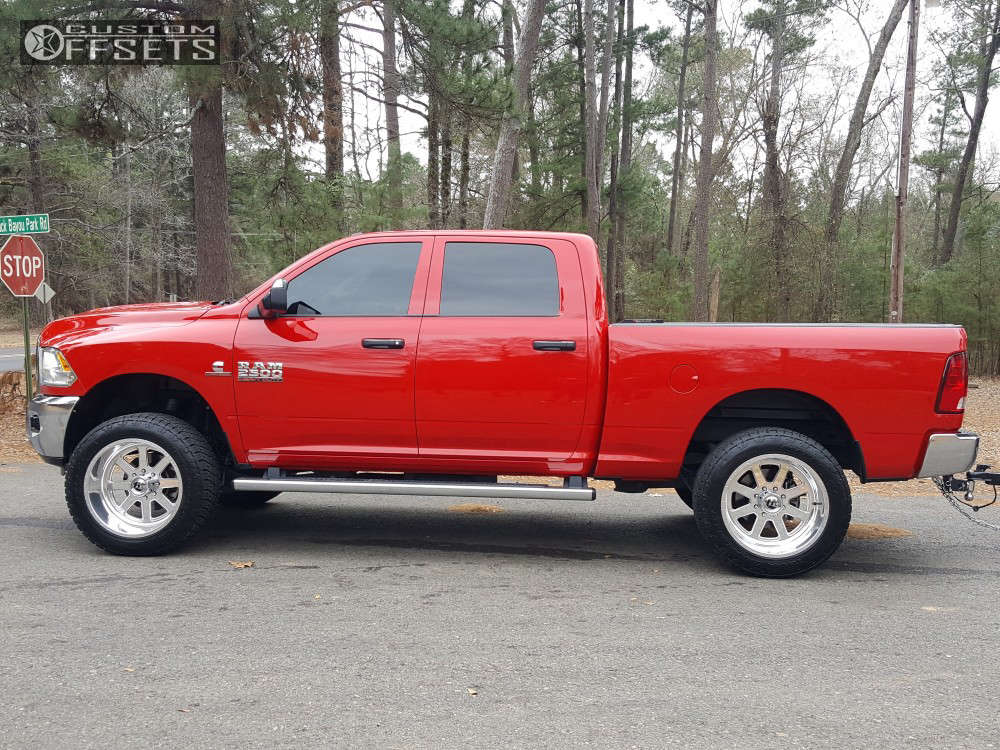 2015 Ram 2500 with 22x12 -51 Fuel Forged Ff09 and 35/12.5R22 Nitto ...